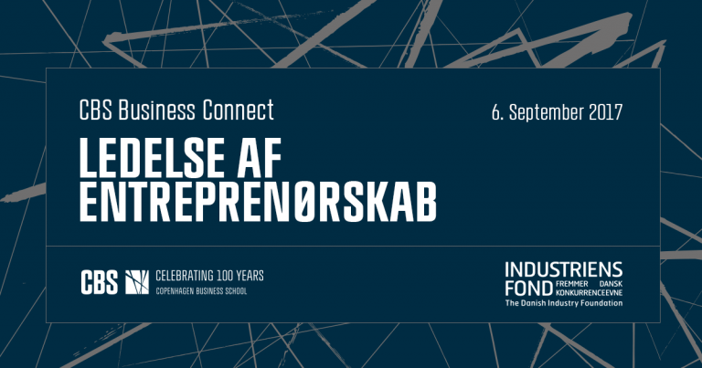 CBS Business Connect: Leading Entrepreneurship - CBS WIRE