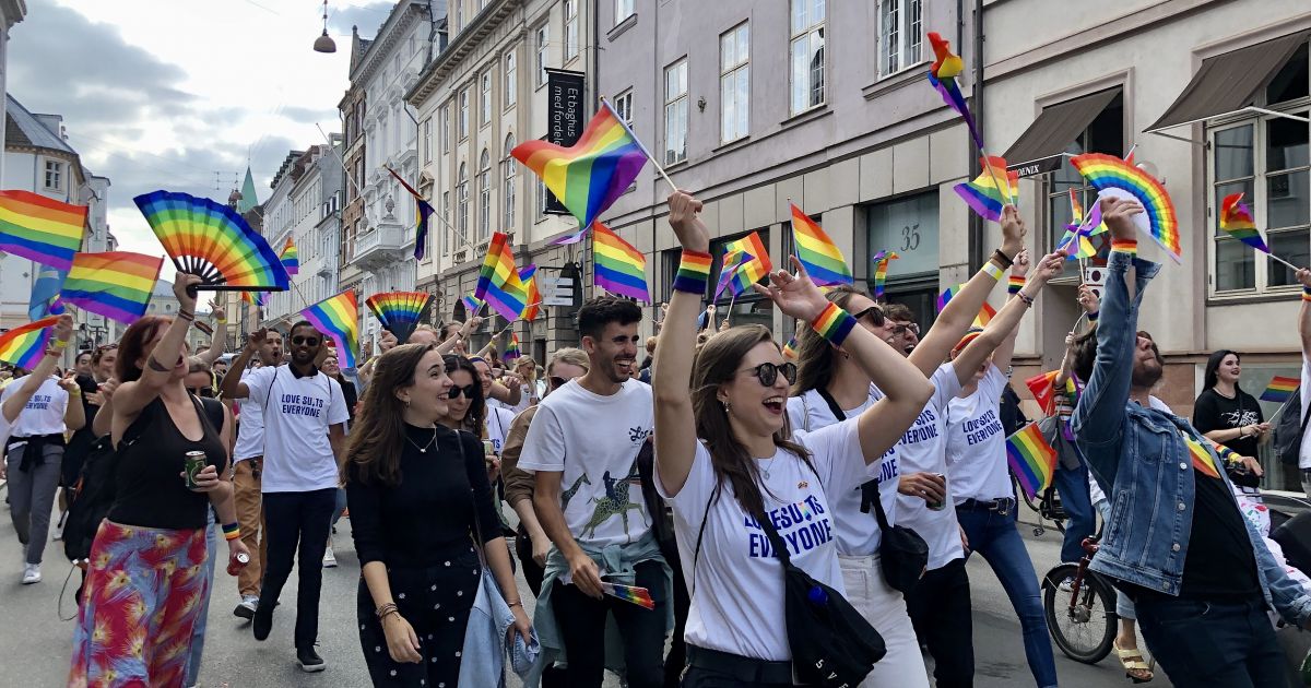 Confetti cannons, rainbow flags and face paint: CBS folks join their ...
